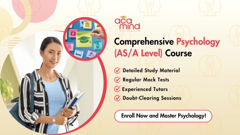 Psychology AS/A level | Acamind Academy